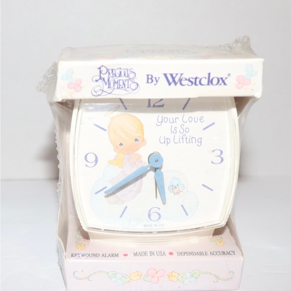 Vintage America | Other | Vintage Precious Moments Clock Never Been ...